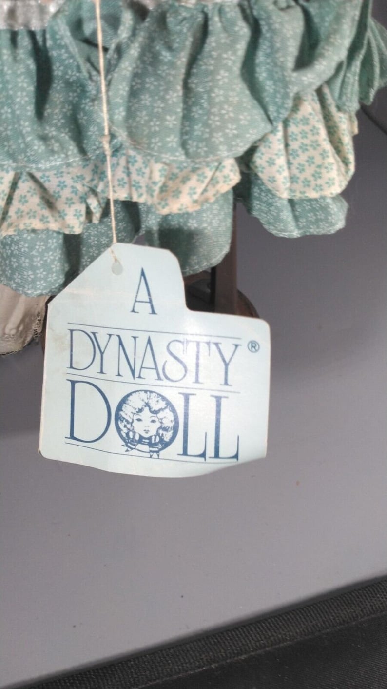 Dynasty Doll Collection Porcelain Doll With Tags and Stand - Etsy