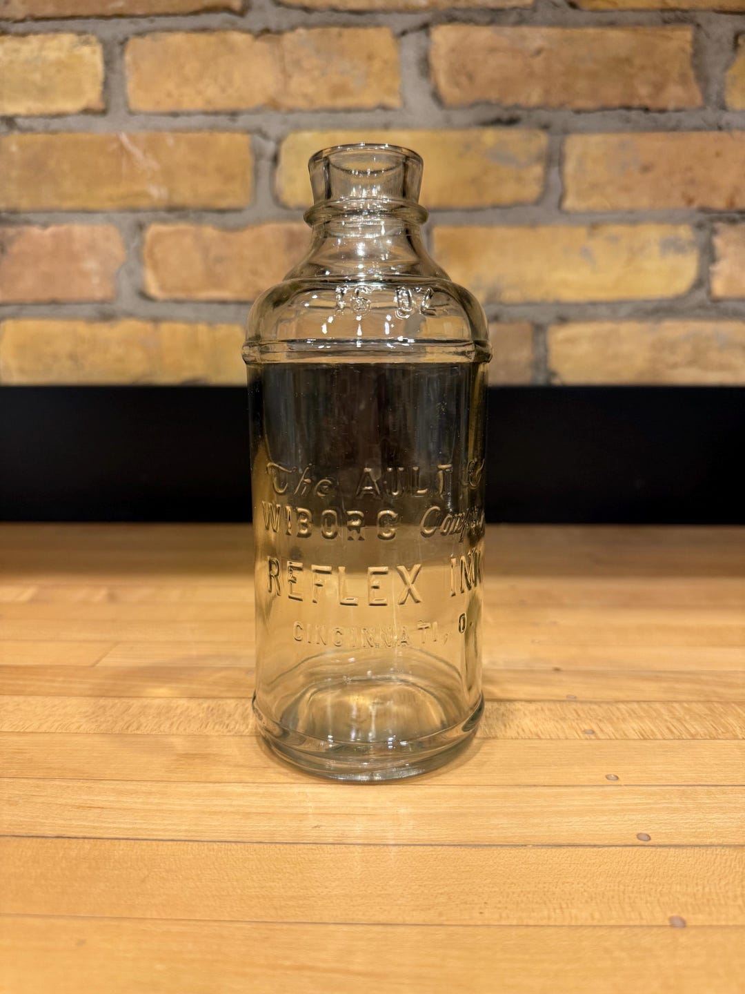 Antique Ault & Wiborg Company Reflex Ink Bottle - 16 Oz - 1900’s - Etsy