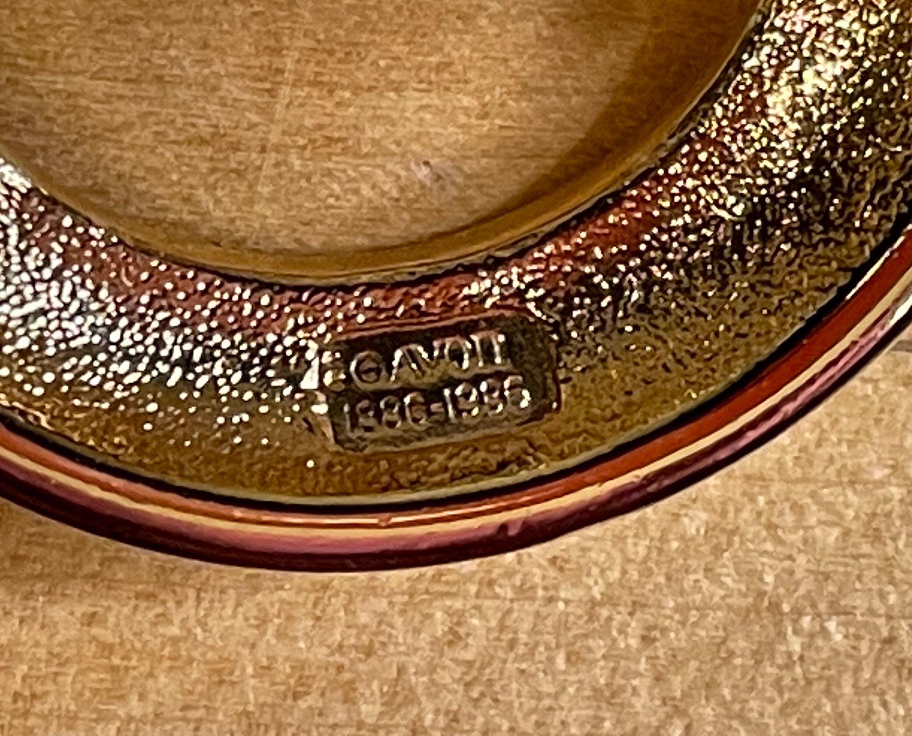 Avon 100 Year Centennial 1986 Vintage Gold Tone Brooch With Rhinestones ...