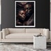 Black Prince and Princess Digital Art AI Generated Wall Art - Etsy