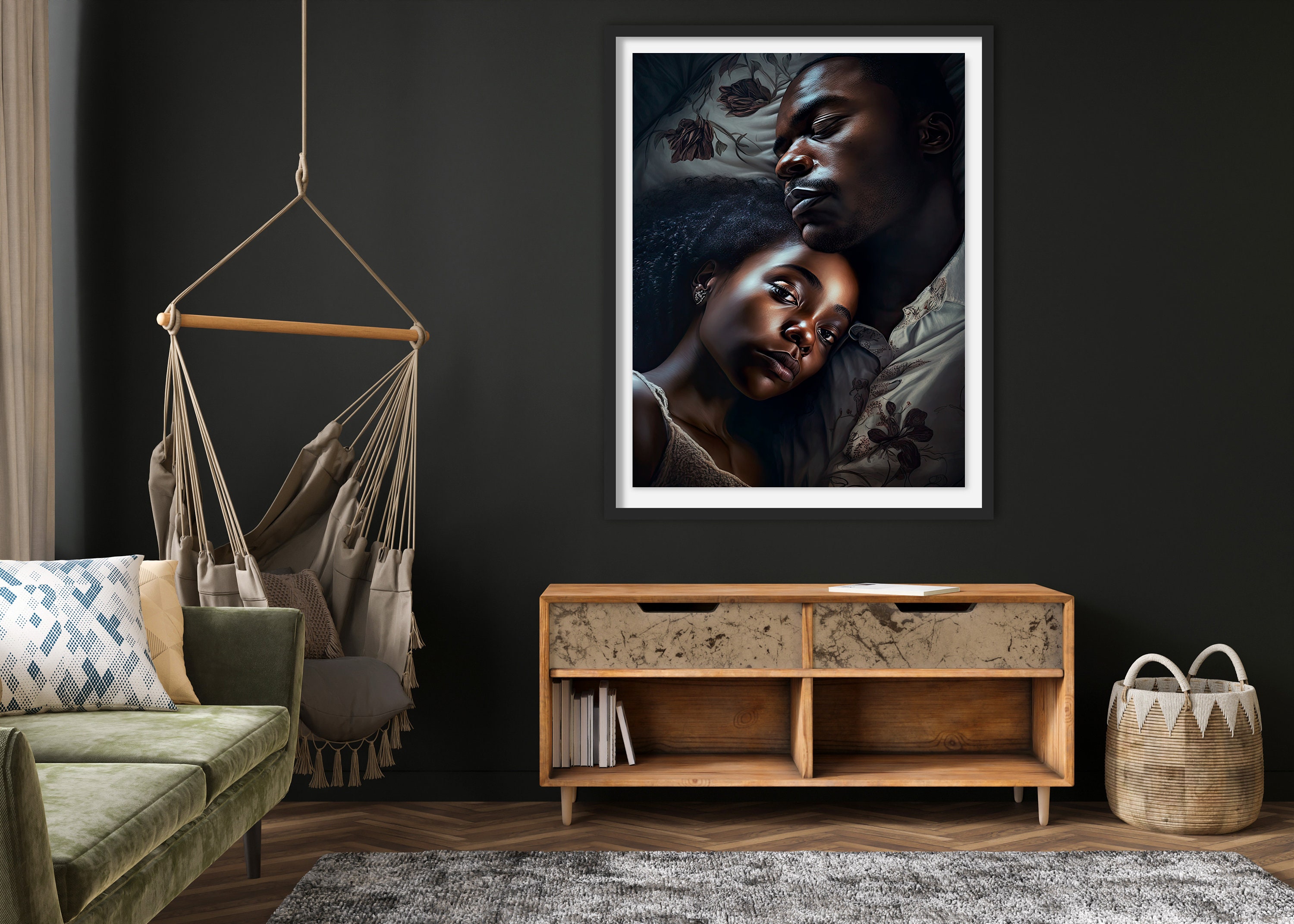 He is Mine Digital Art AI Generated Wall Art - Etsy