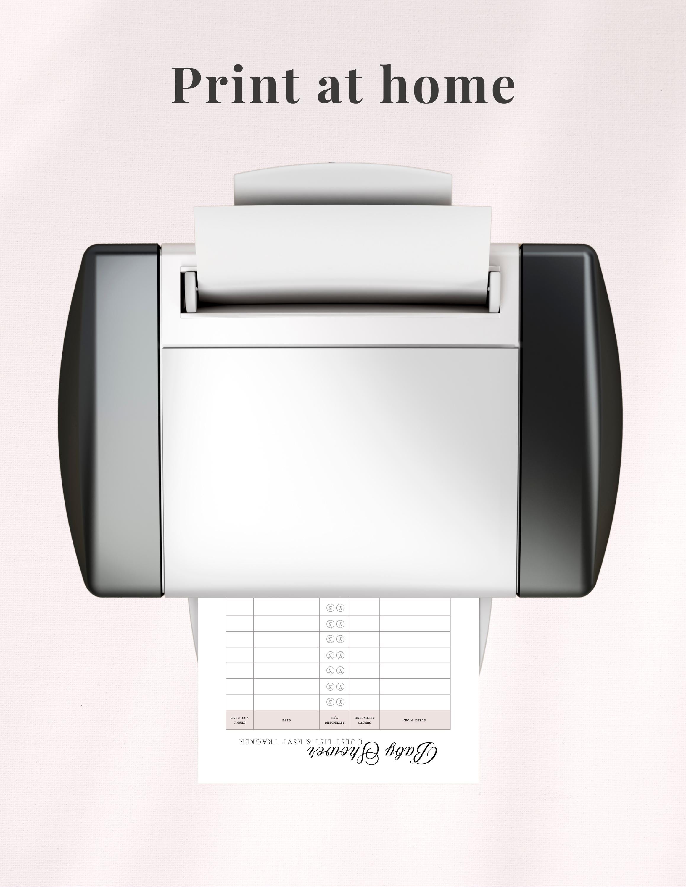 Baby Shower Planner Bundle Printable for Mom to Be Editable Checklist ...