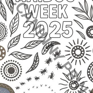 NAIDOC Week 2025 Colouring Sheets | A4 Printables | Classroom Activity ...