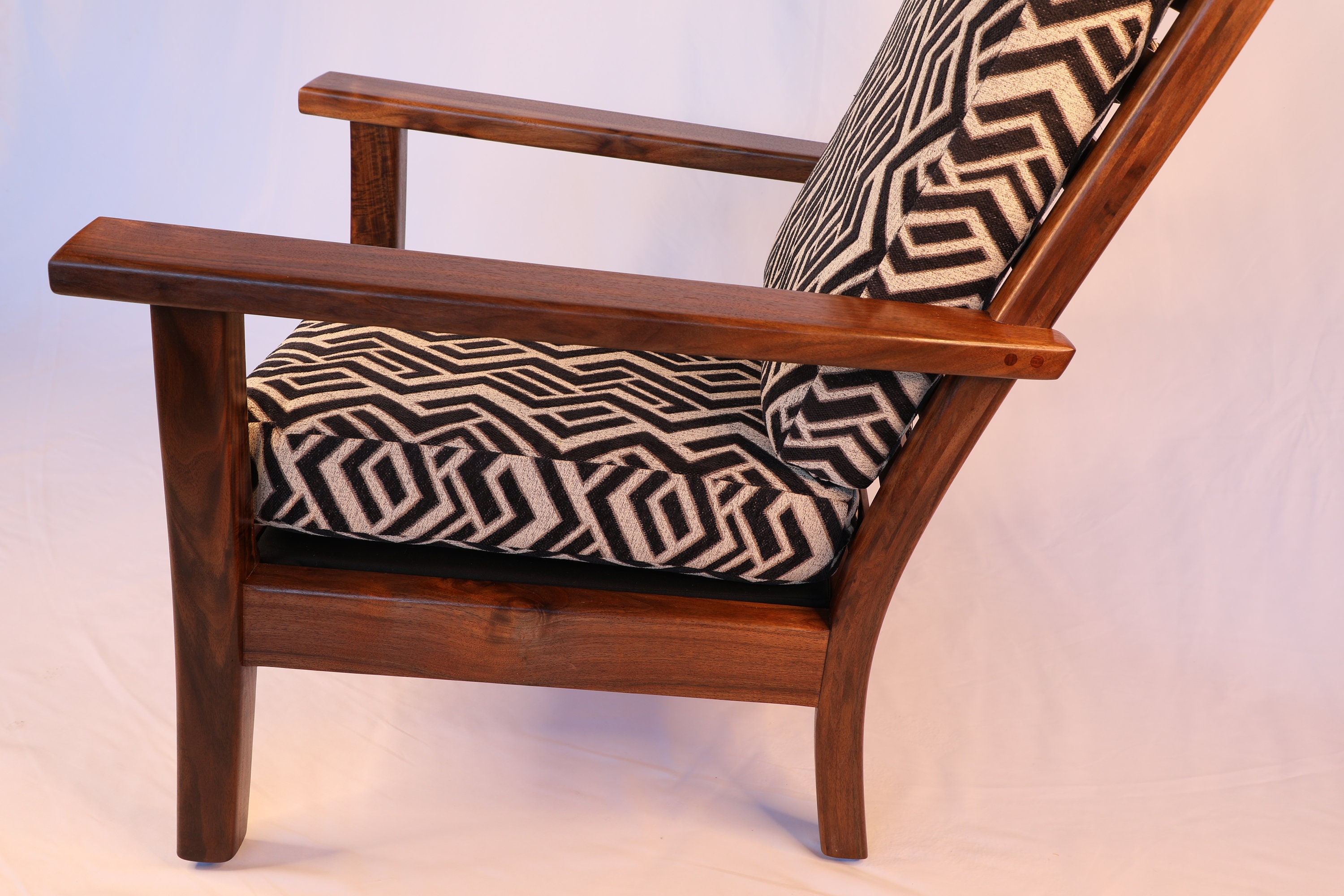 Walnut Easy Chair - Etsy