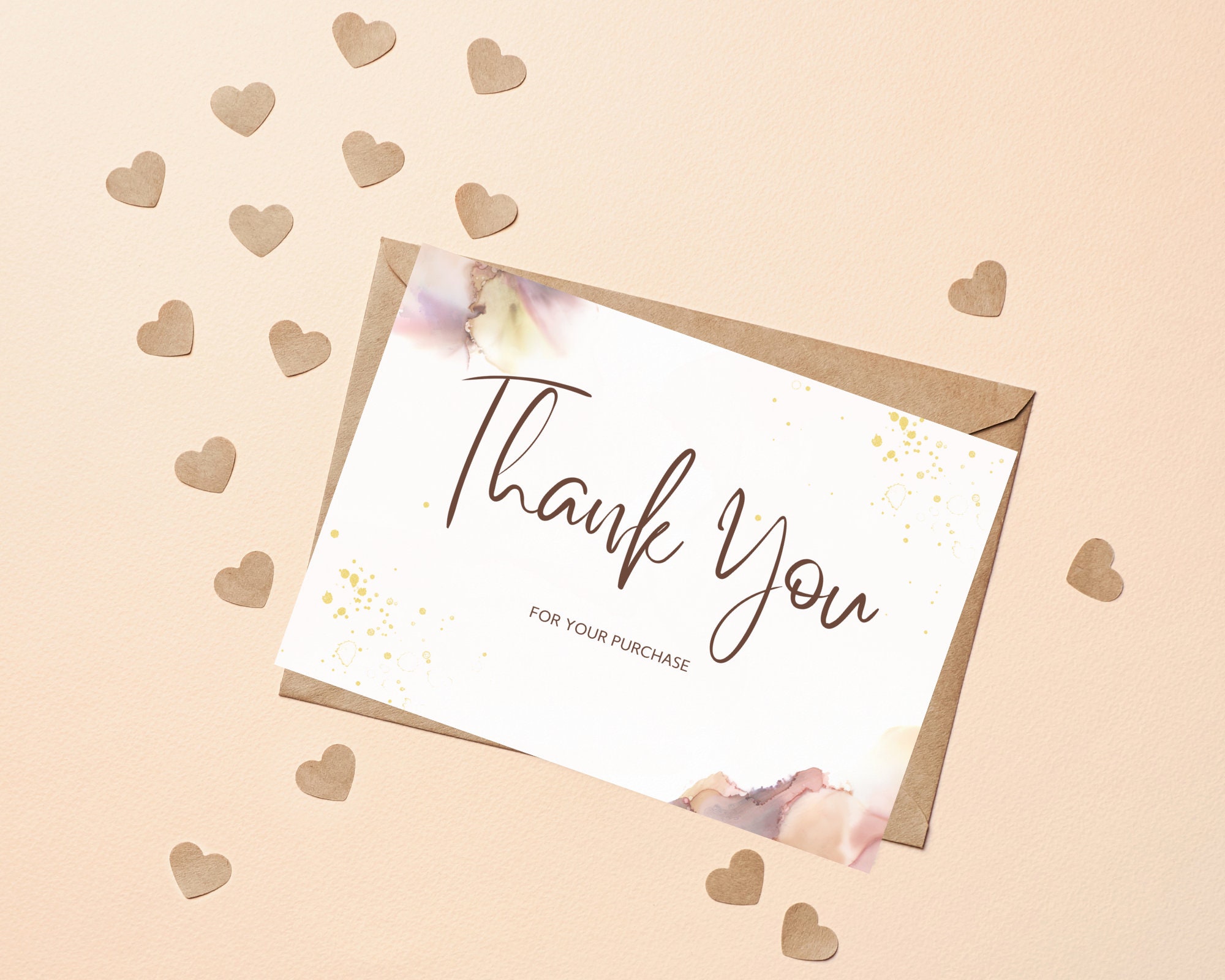 Printable Thank You Card | Printable Thank You | Instant Downloads ...