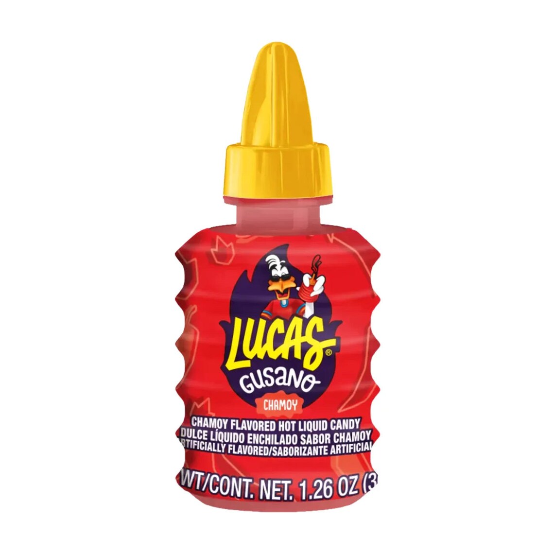 Lucas Gusano Chamoy Hot Liquid Candy 36g - Etsy