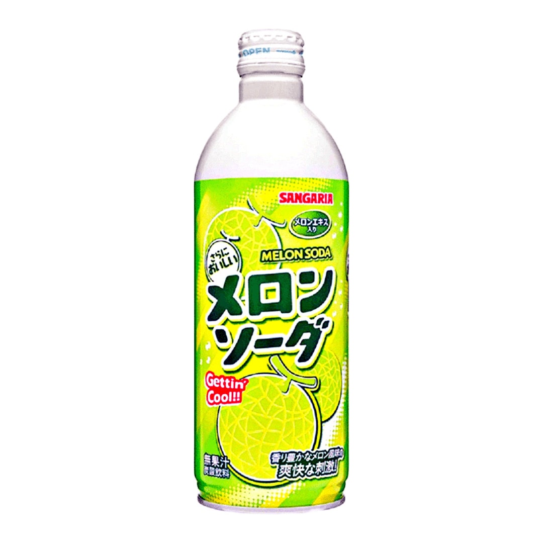 Sangaria Ramu Bottle Carbonated Drink Melon 500ml - Etsy