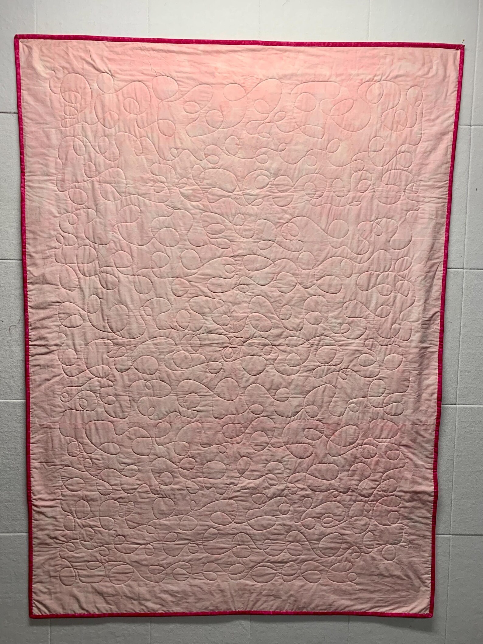 Stacked Rectangles in Fun Bright Colors - 48” X 66” - Blue Pink Yellow ...