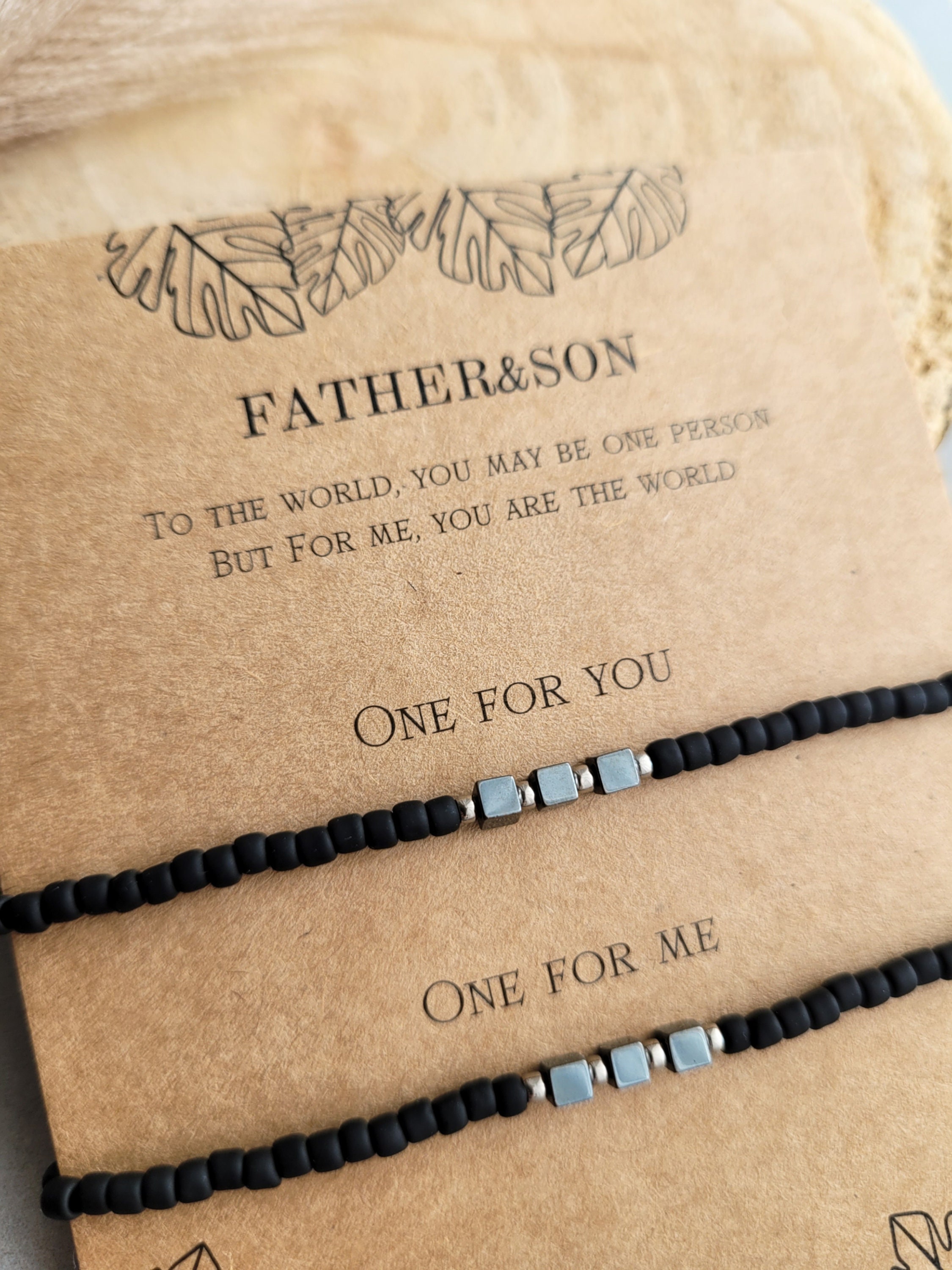 Father And Son Bracelets
