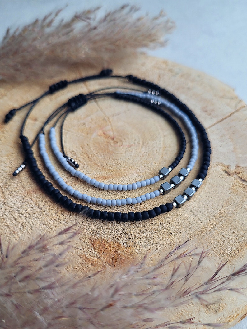 Family Bracelet Set, Matching Bracelet for Dad Mom and Child, Family ...