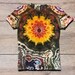 Mandala Geode Tie Dye Custom Made-to-order Tee Shirt - Etsy