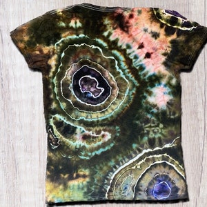 Mandala Geode Tie Dye Custom Made-to-order Tee Shirt - Etsy