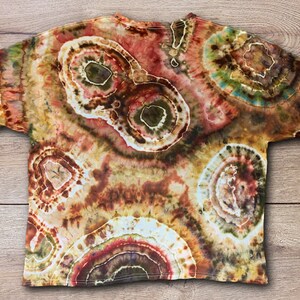 Mandala Geode Tie Dye Custom Made-to-order Tee Shirt - Etsy