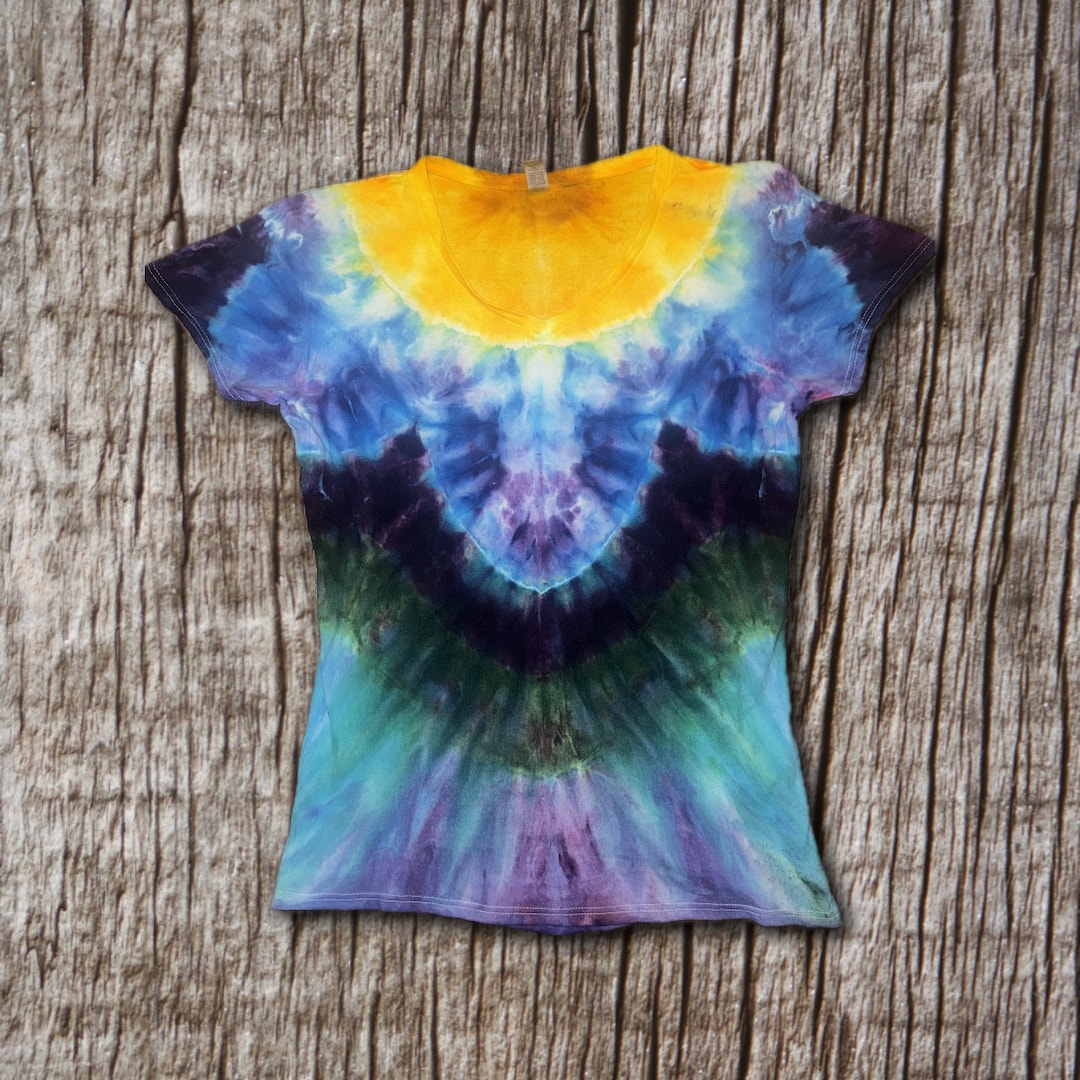 Forget-me-not Tie Dye Shirt Charity Fundraiser Handmade & Customizable ...