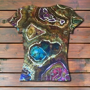 Mandala Geode Tie Dye Custom Made-to-order Tee Shirt - Etsy