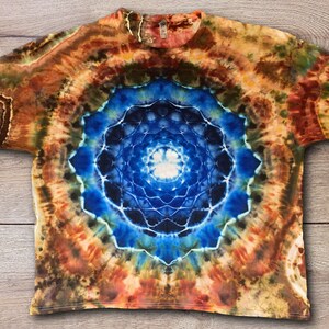 Mandala Geode Tie Dye - Custom Made-to-order Tee Shirt - Etsy