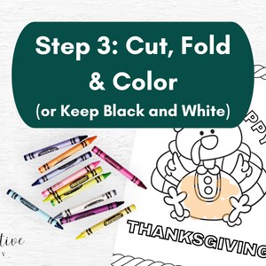Printable Happy Thanksgiving Card, Funny Turkey Card, Kids Coloring ...