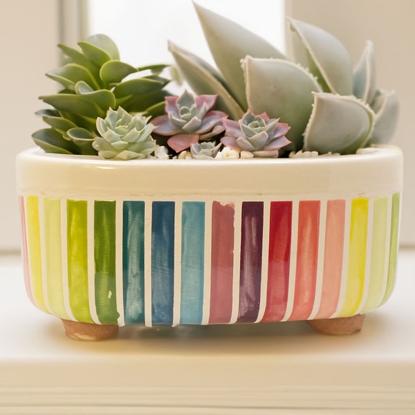 Colorful Planter - Etsy