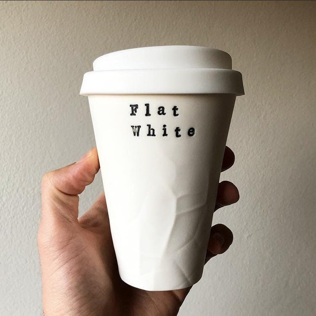 Ceramic Paper Series Keep Cup 350ml - Personalised - Etsy