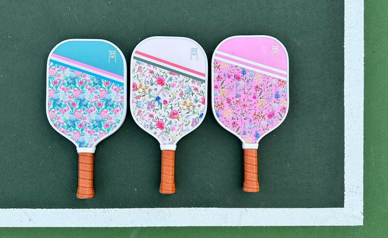 Flower Preppy Pickleball Paddle - Etsy