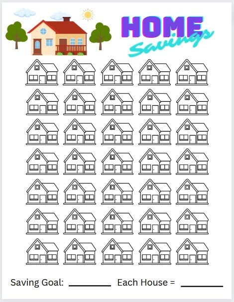 Home Savings | Home Savngs Challenge | Saving Challenge | Cash Stuffing ...