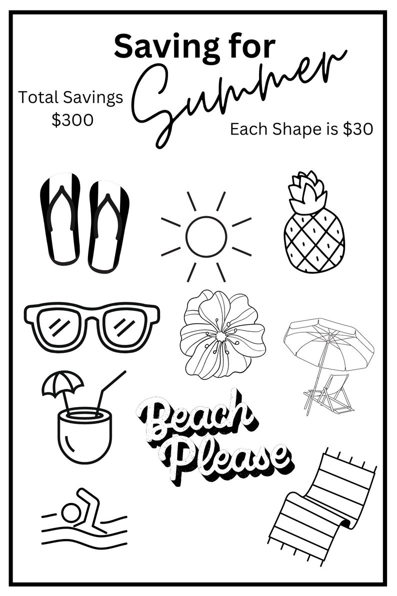 Summer Savings Challenge Back to School Savings Summer and School ...