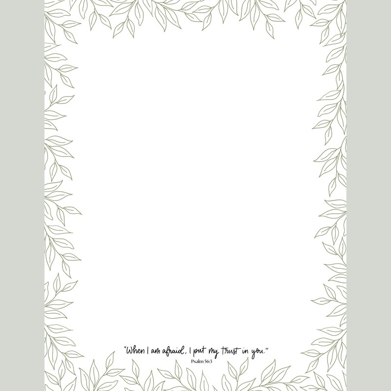 Letter Writing Stationery Templates, 2024 Year Text, Lined and Unlined ...