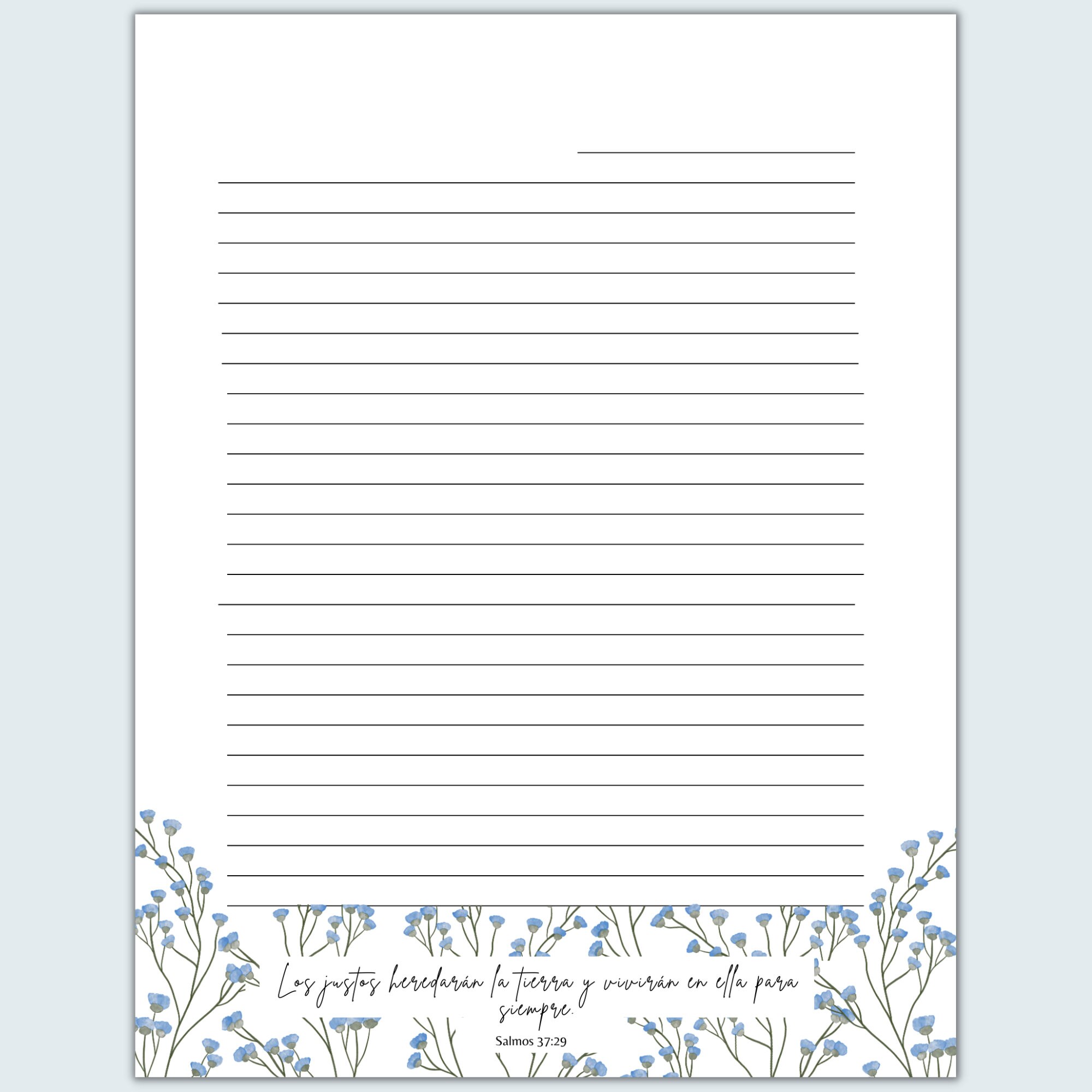 JW Letter Writing Stationery in Spanish, Papel Para Escribir Letras En ...