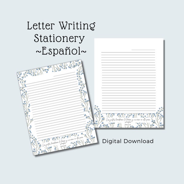 Escribir En Español - Etsy