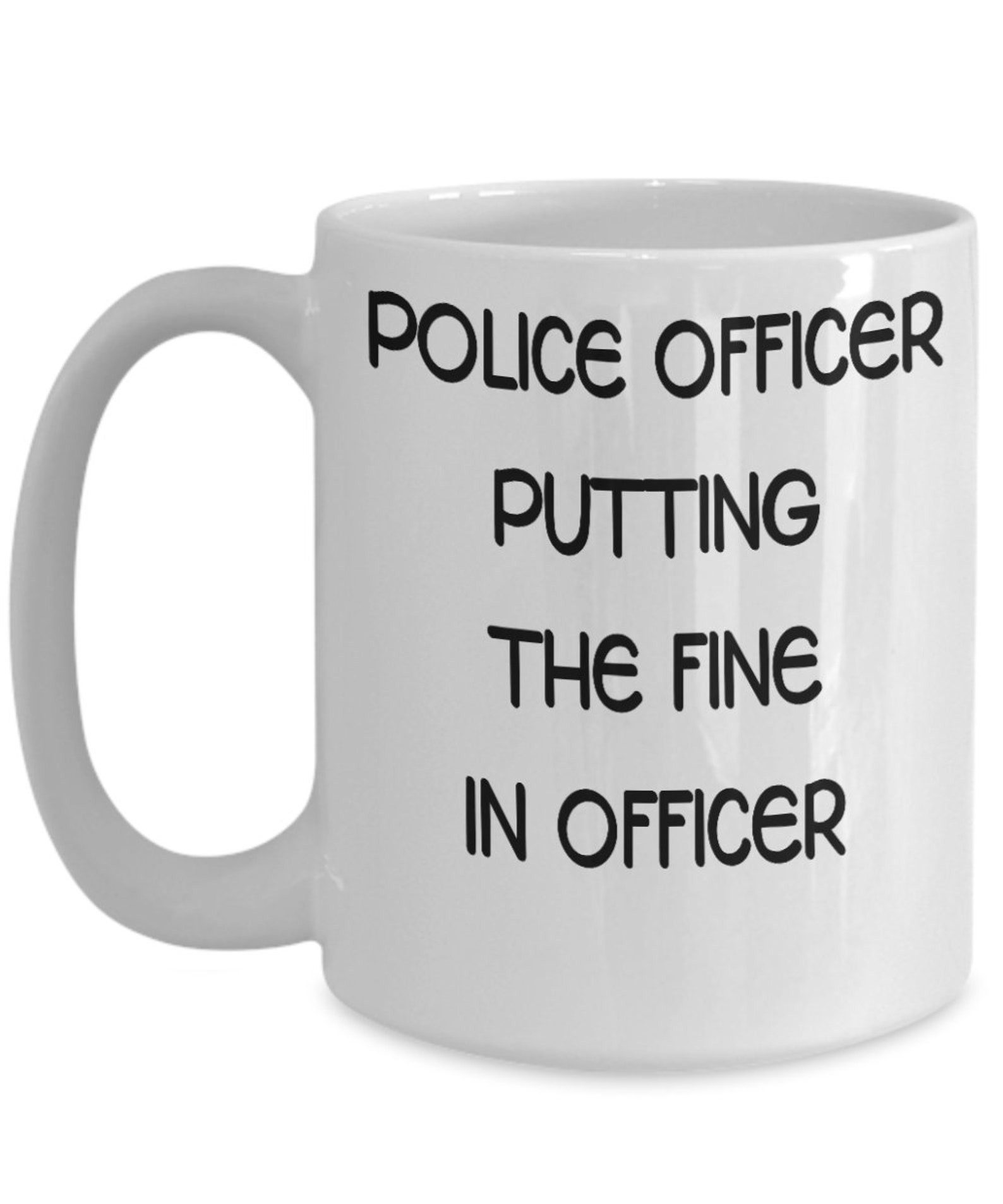 Police Officer Mug, Gifts for Police Officers, Novelty Coffee Cup for ...