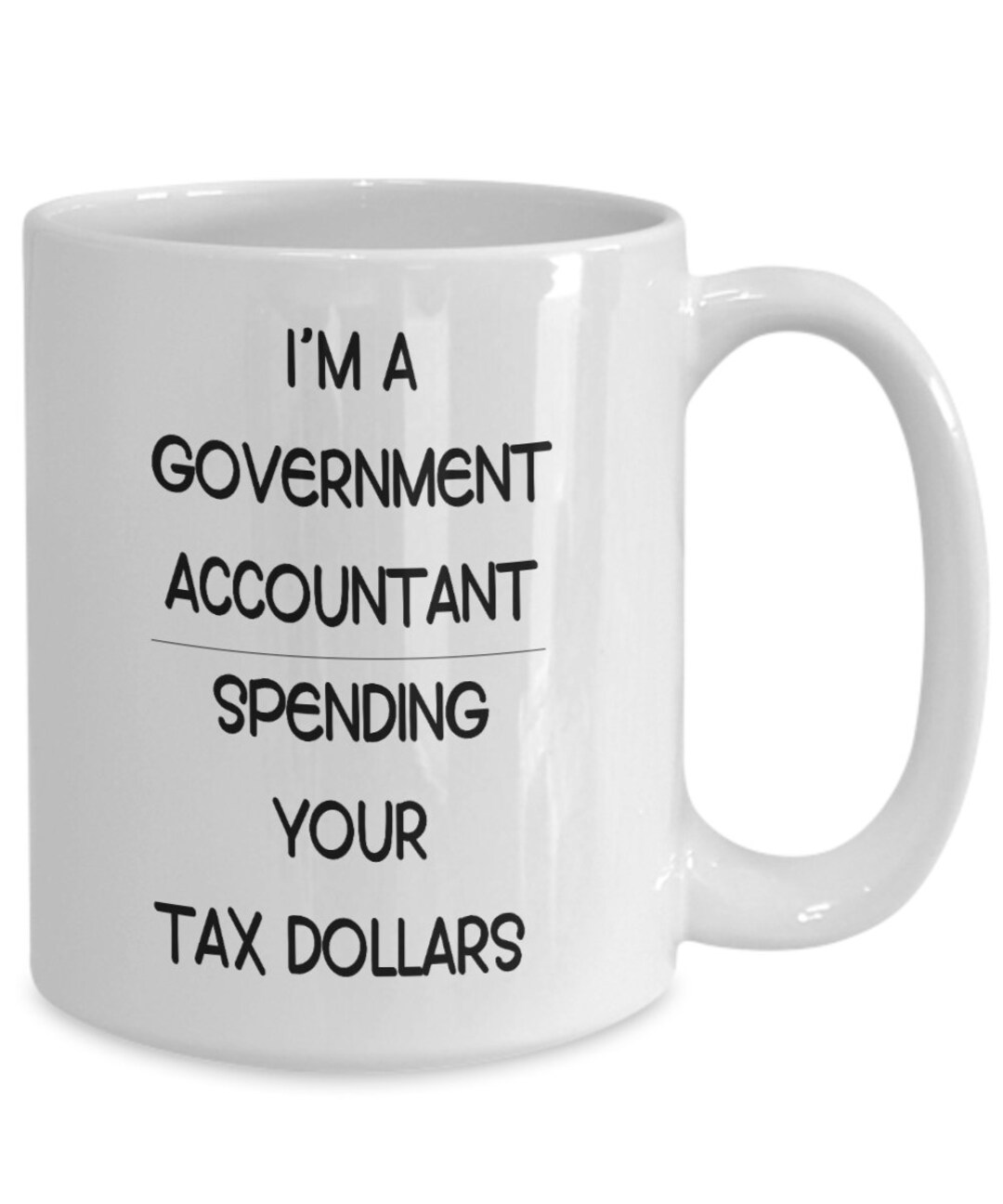 Government Accountant Mug, Funny Gift for Government Accountant, Co ...