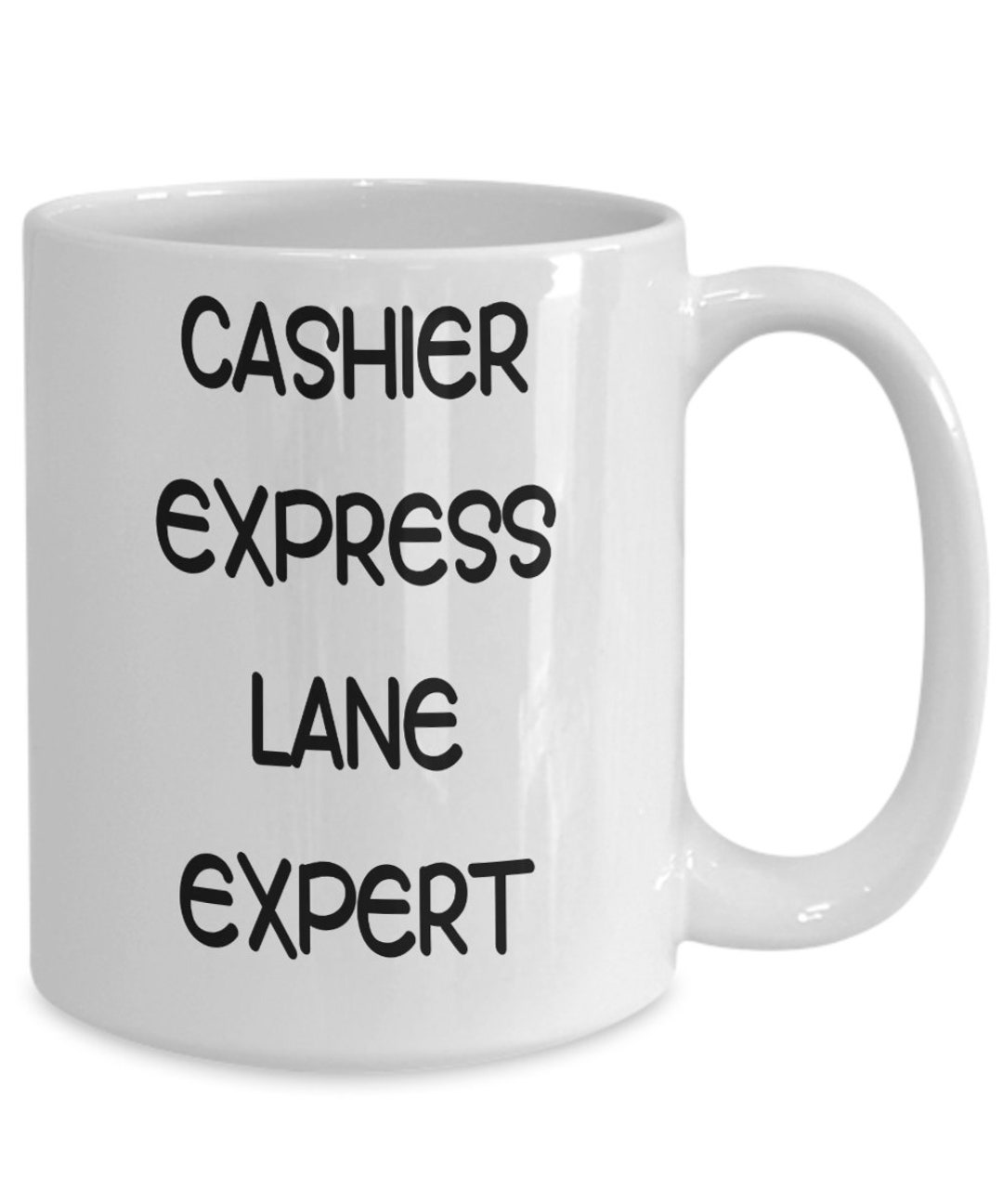 Cashier Mug, Funny Cashier Gift, Gifts for Cashiers, Novelty Coffee Cup ...