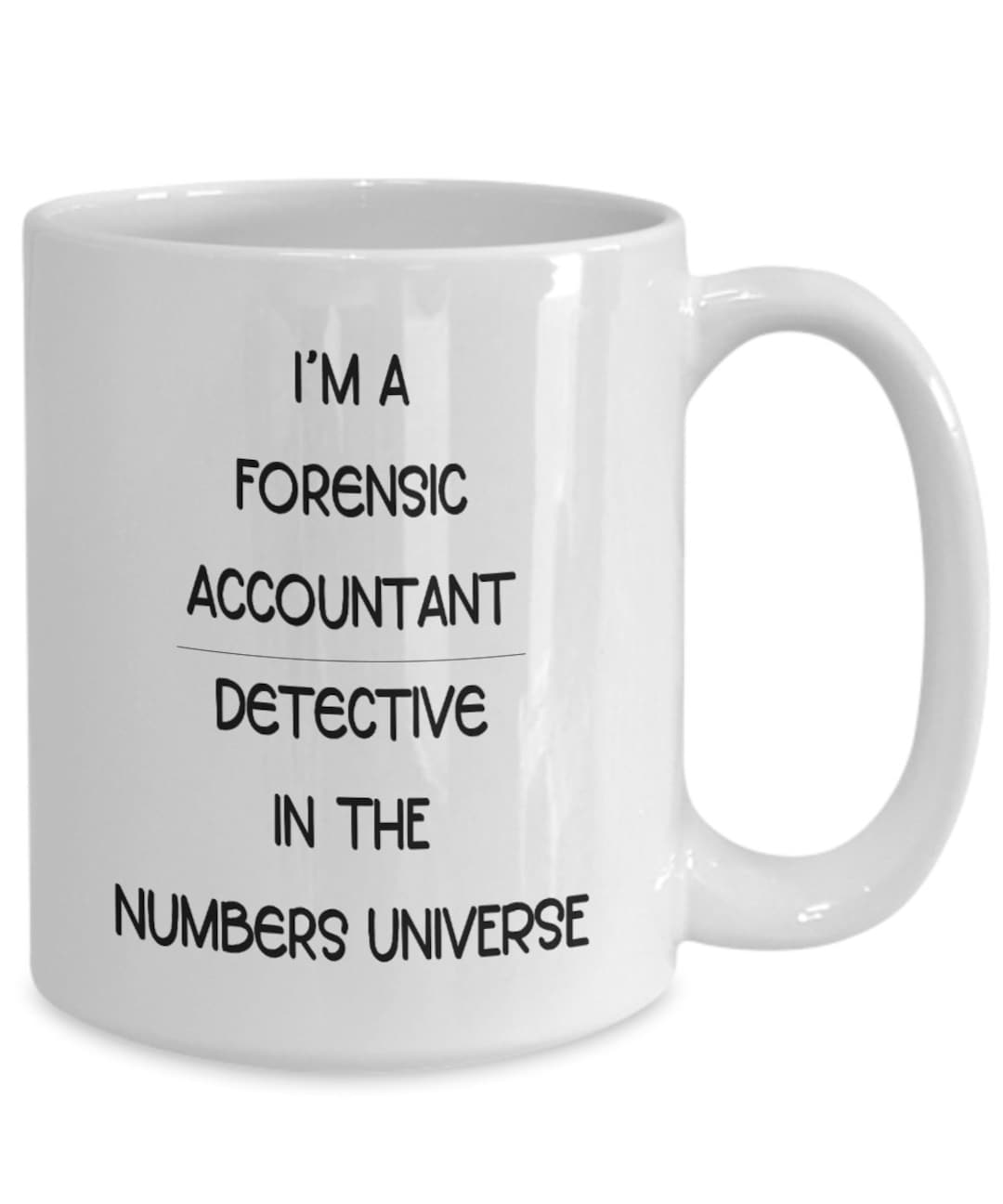 Forensic Accountant Mug, Gift for Forensic Accountant, Co-worker Coffee ...