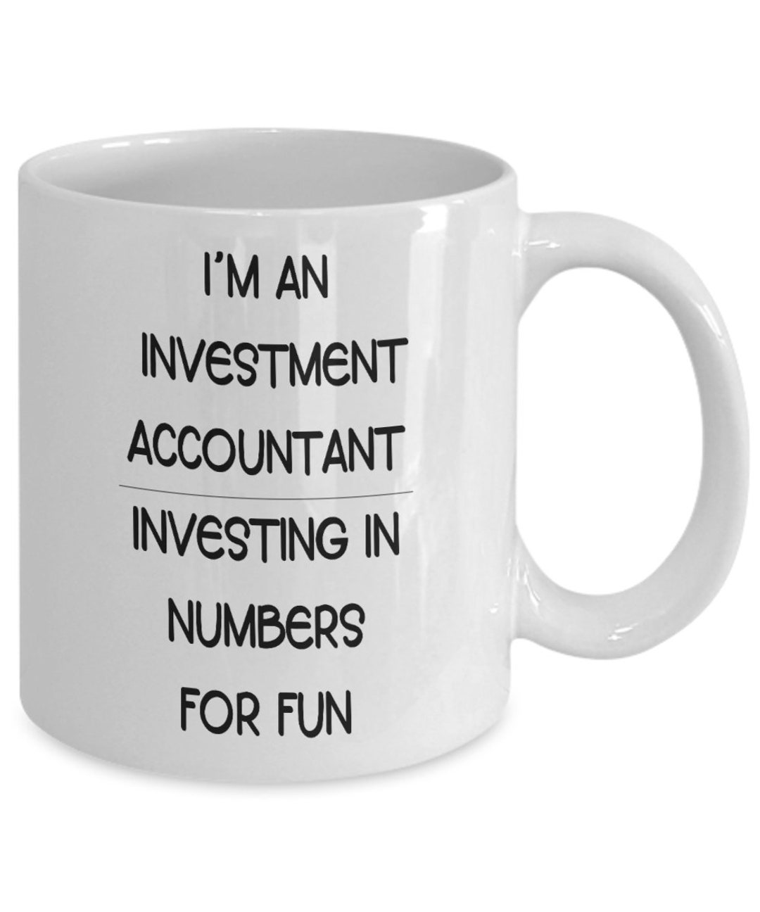 Investment Accountant Mug, Funny Gift for Investment Accountant, Co ...