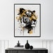 Gold and Black Tiger Square (1:1 Ratio) DIGITAL DOWNLOAD - Etsy