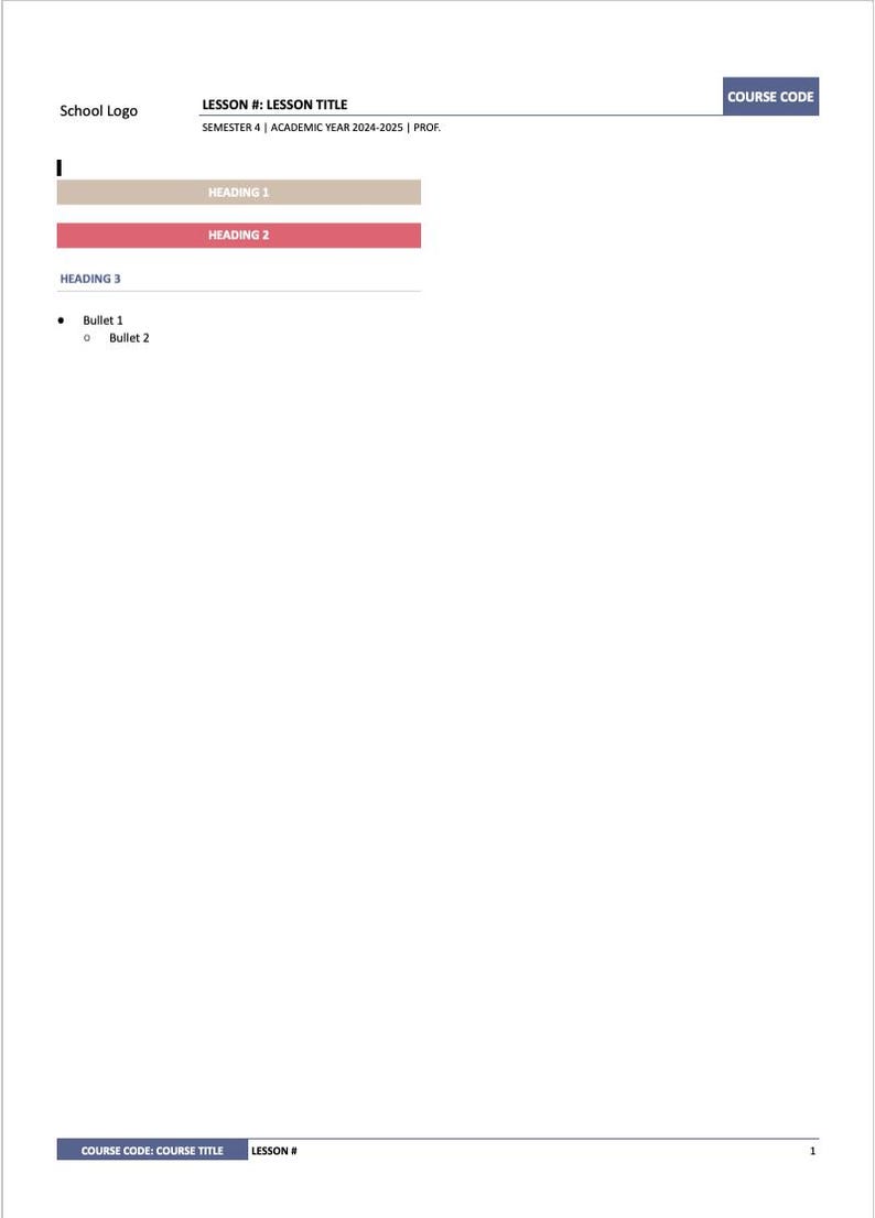 Minimalist Note Taking Template | Fillable & Instant Download - Etsy Canada