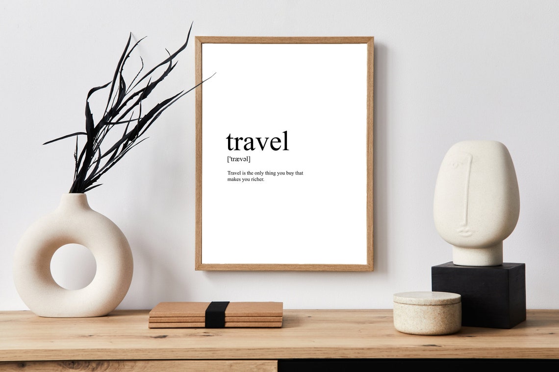 Travel Definition Download or Print, Study Definition Funny Print ...