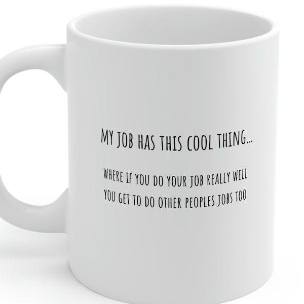 Novelty Work Mug - Etsy