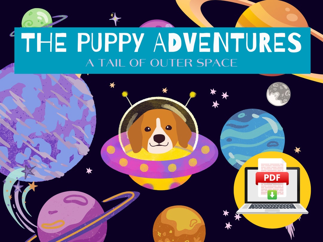 Digital Download Children's Book: the Puppy Adventures for Preschoolers ...
