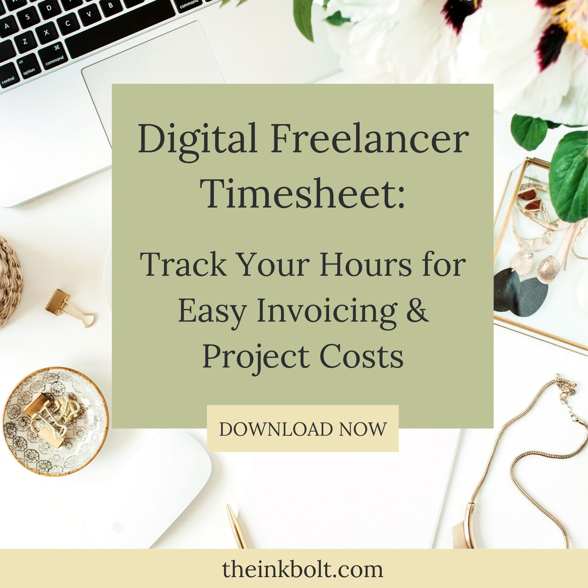 Freelancer / Contractor Timesheet Template - Etsy