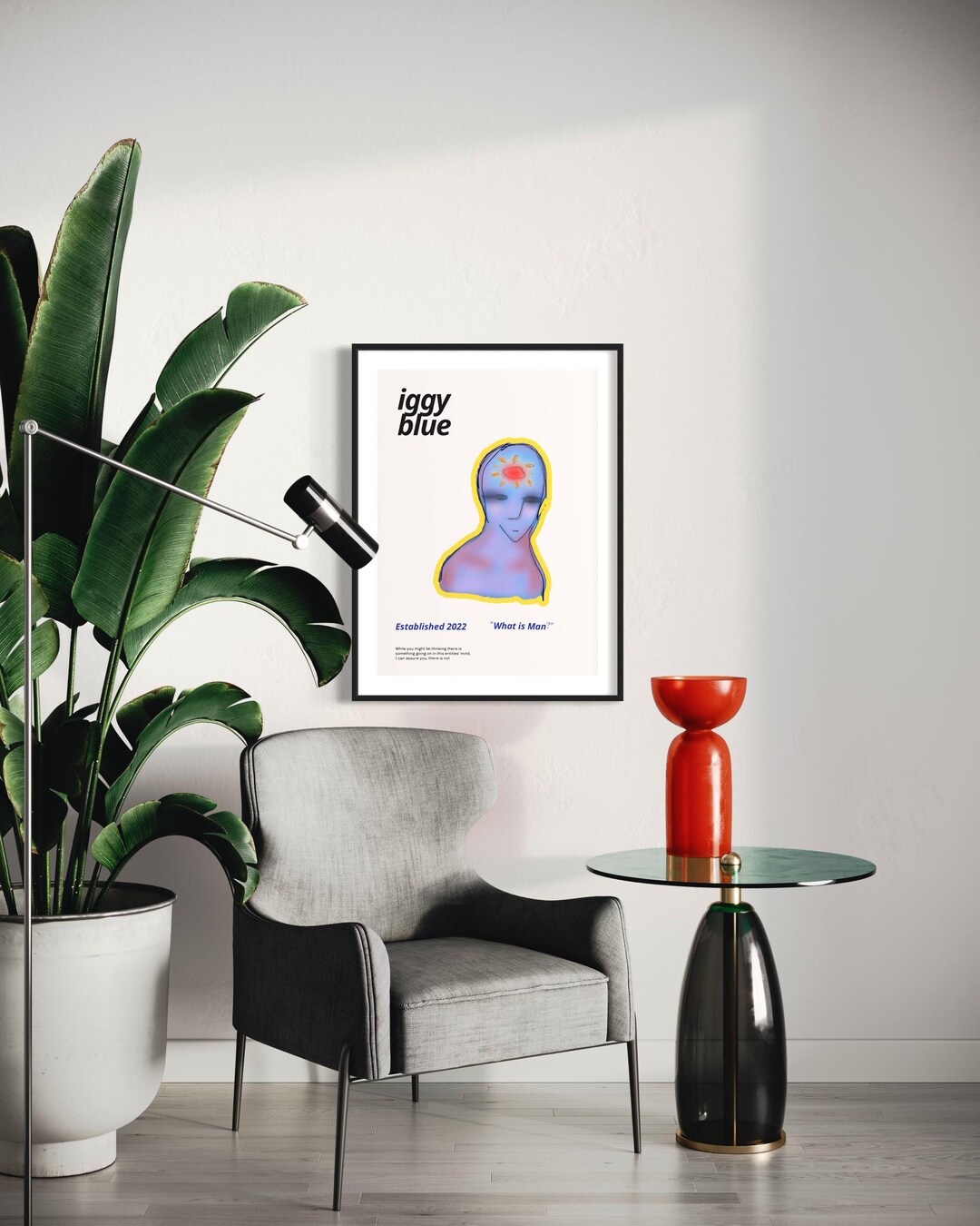 What is Man A3 Poster - Etsy