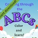 ABC Coloring Pages for Kids Alphabet Coloring and Learning Fun Gift for ...