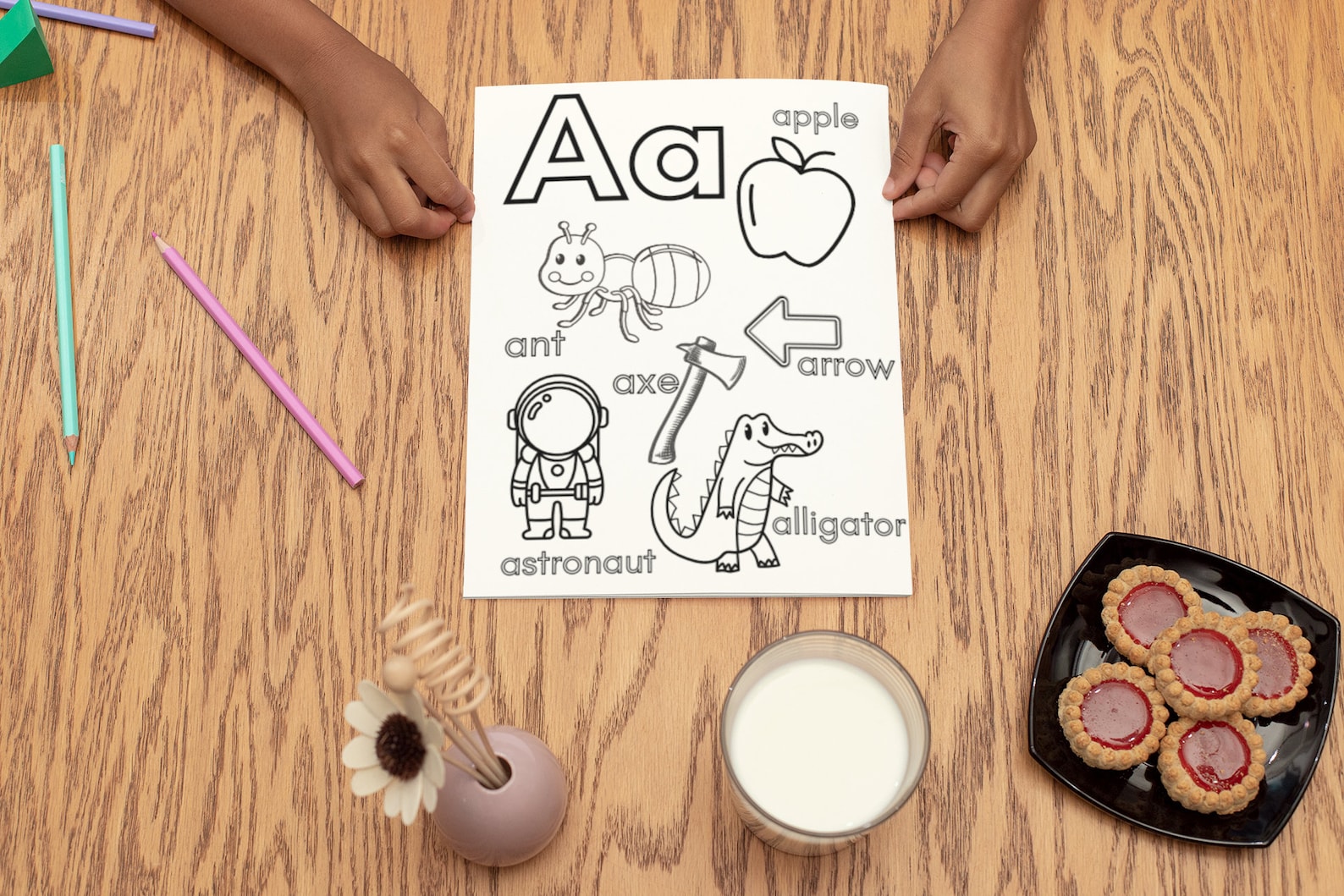 ABC Coloring Pages for Kids Alphabet Coloring and Learning Fun Gift for ...