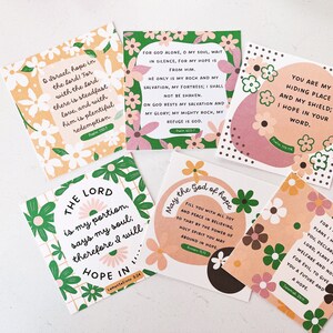 Scripture Cards for Hope, PDF Printable Bible Verse Cards to Print at ...