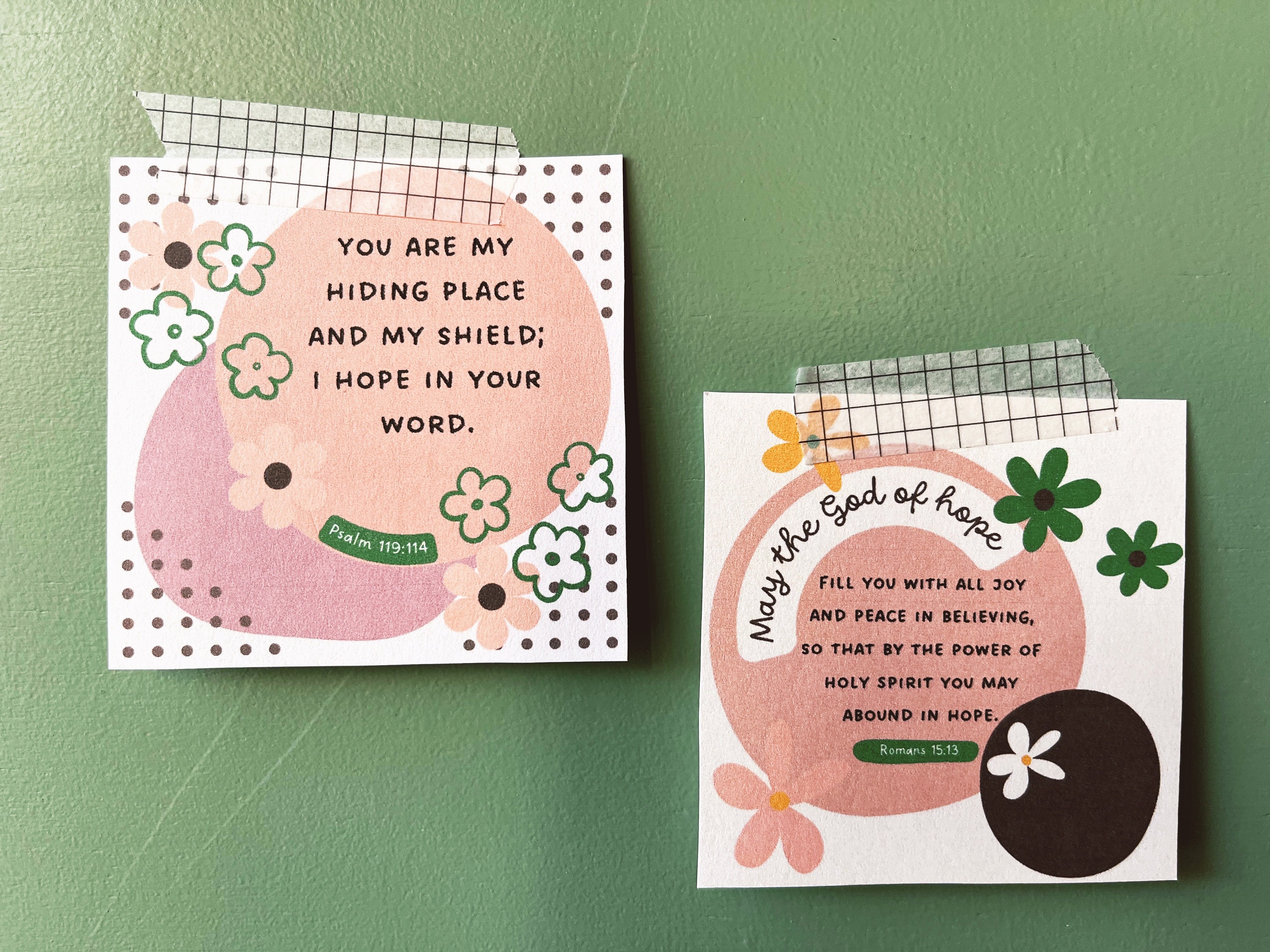 Scripture Cards for Hope, PDF Printable Bible Verse Cards to Print at ...