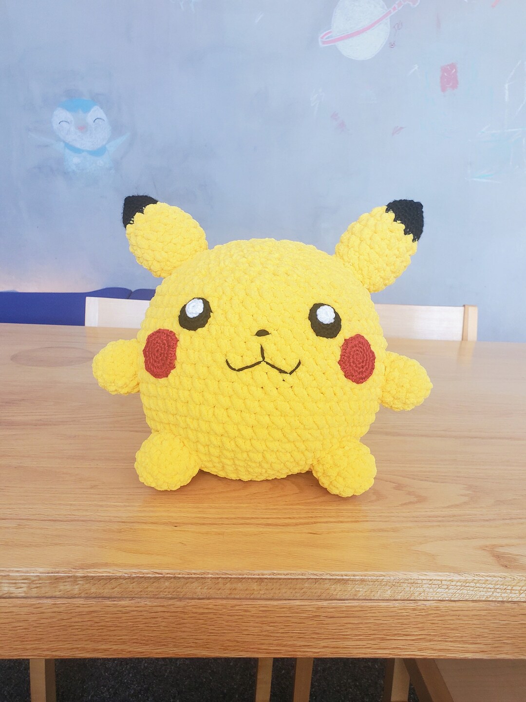 Pikachu Plush Crochet Toy Pokemon Amigurumi Plushie - Etsy UK