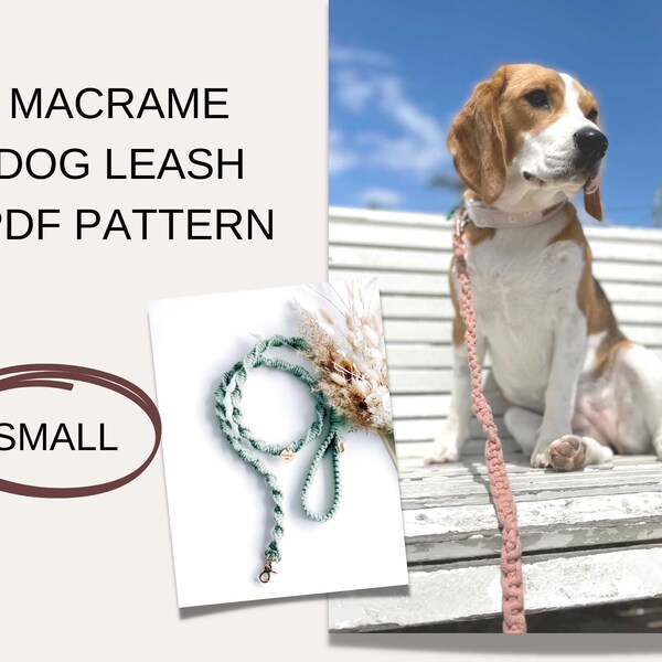 Dog Leash Macrame Pattern - Etsy