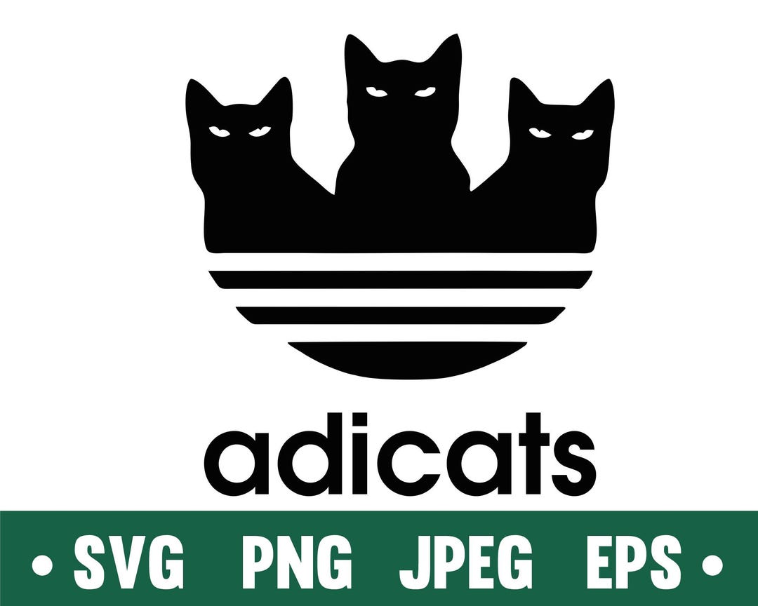 Adicats Svg, Funny Cat Shirt Png, Adicats Clipart, Cut File Svg, Cat ...