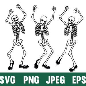 Skeleton Dance, Halloween Skeleton PNG, Dancing Skeleton SVG, Vibes Svg ...
