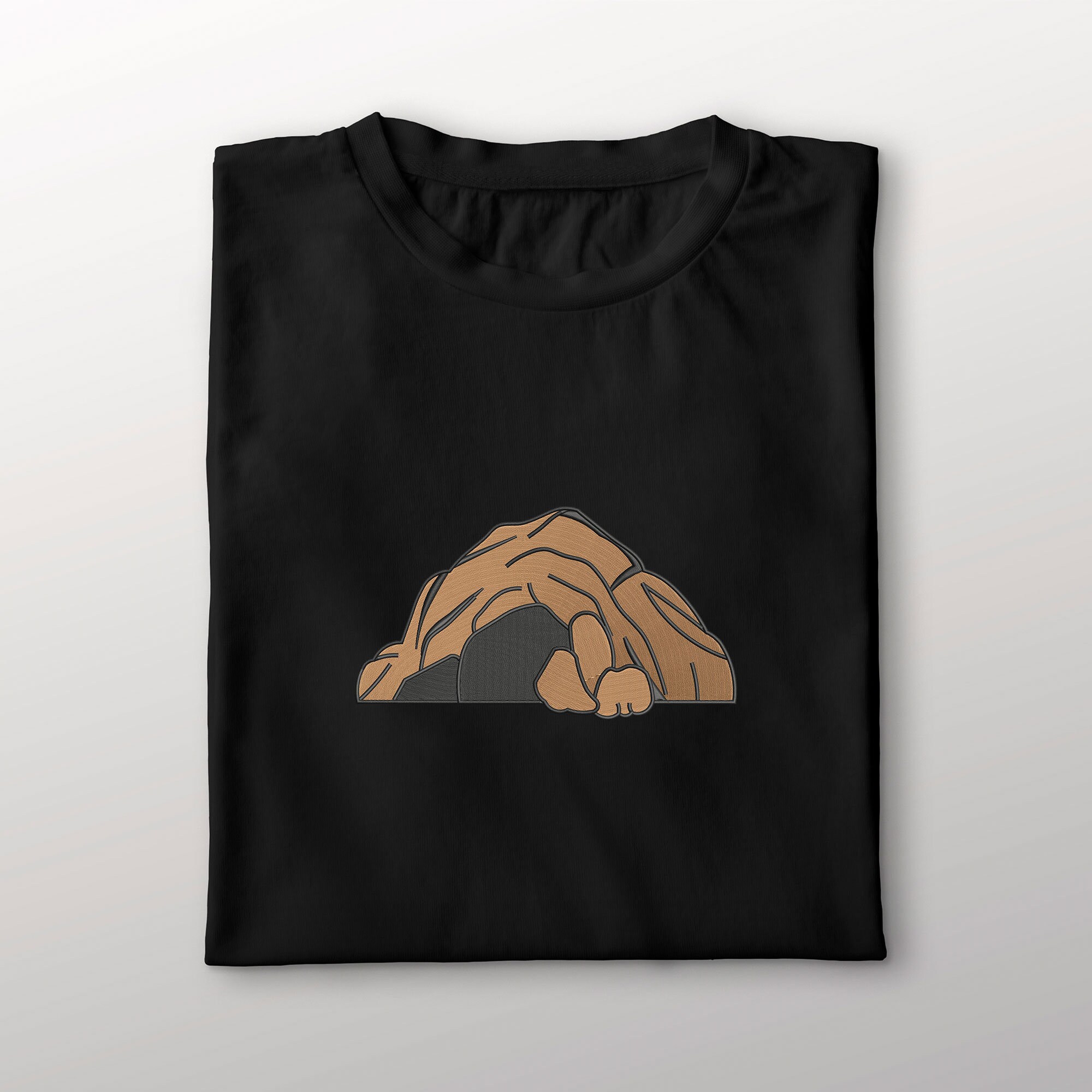 Caves Machine Embroidery Design, Mountain Caves Embroidery Design, 5 ...